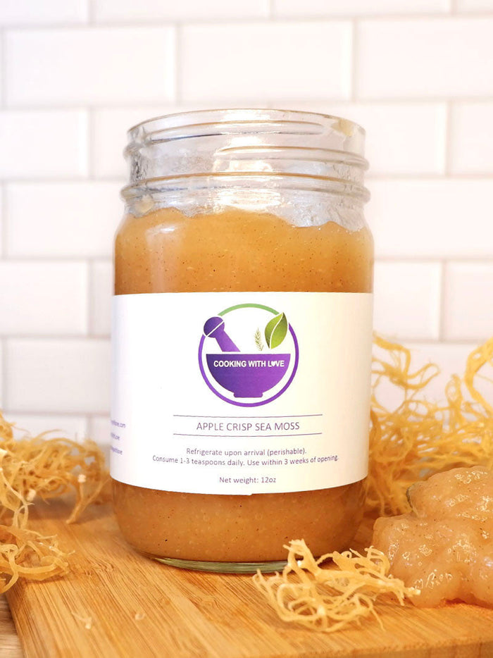 Cooking With Love | Organic Sea Moss Gel | Original & Flavored
